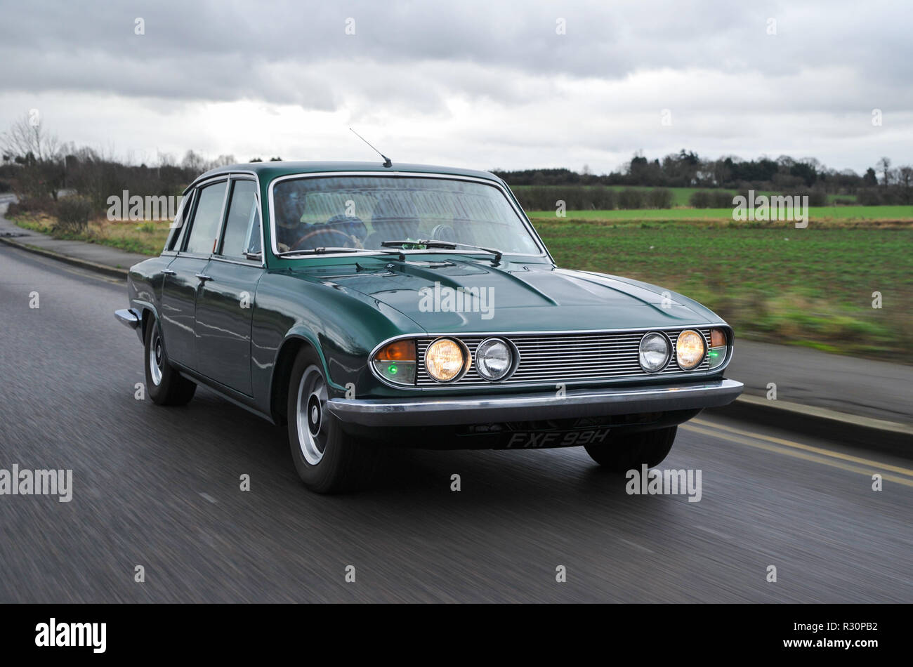Triumph 2500 classic 1970s British saloon car Stock Photo - Alamy