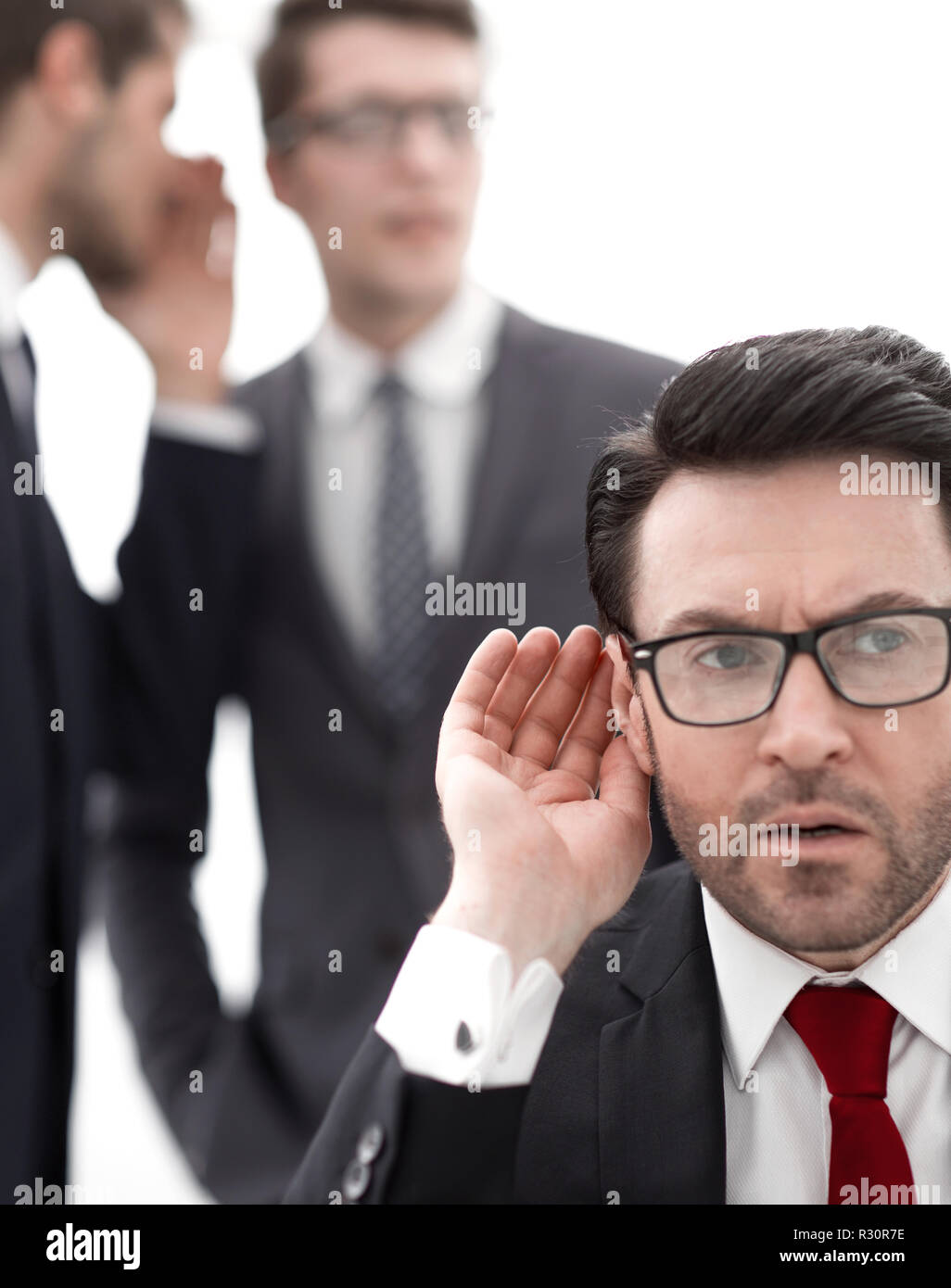 Office gossip and men hi-res stock photography and images - Alamy