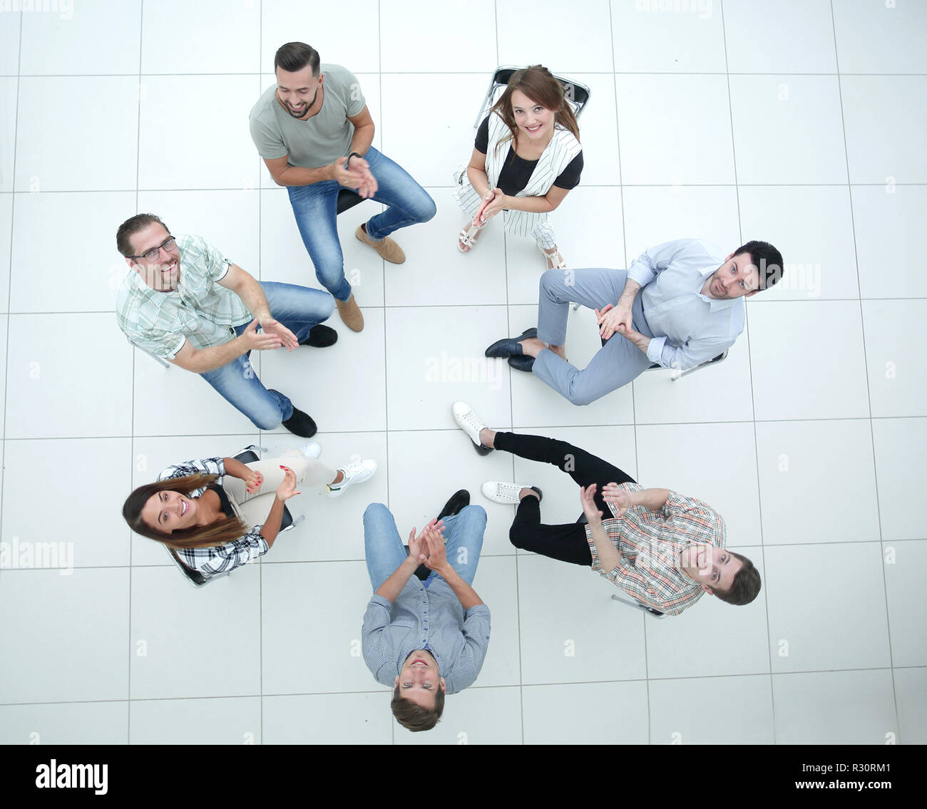 Executive team clap hi-res stock photography and images - Alamy