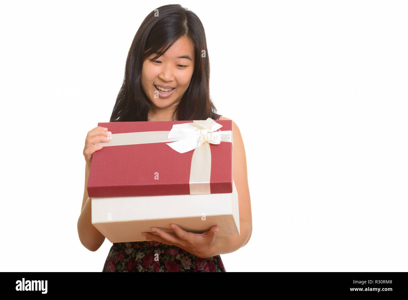 Surprised young chinese woman hi-res stock photography and images - Alamy