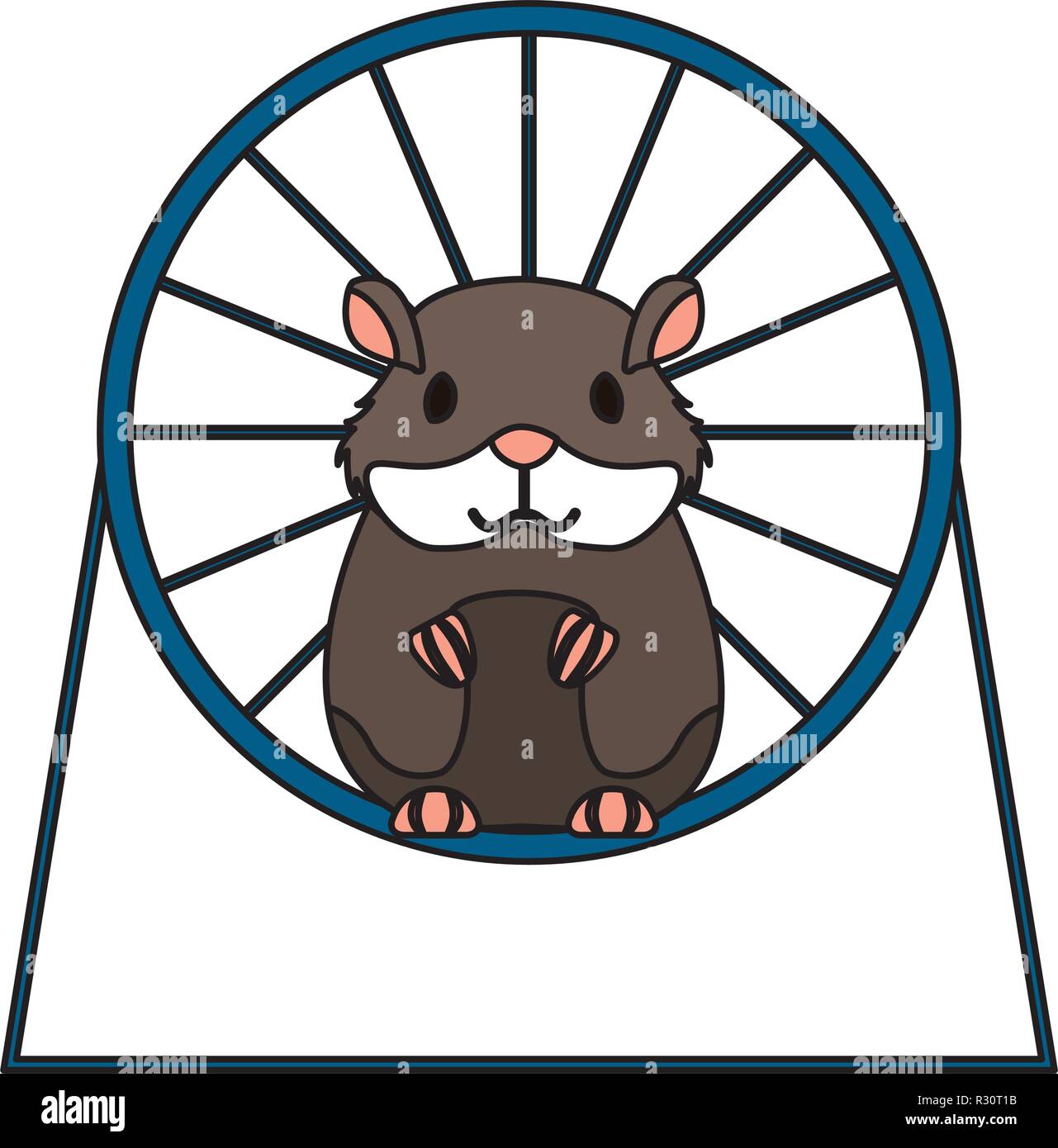 Hamster In Wheel Clipart