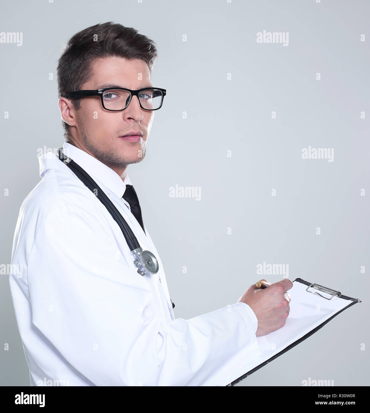 Prescription work glasses hi-res stock photography and images - Alamy