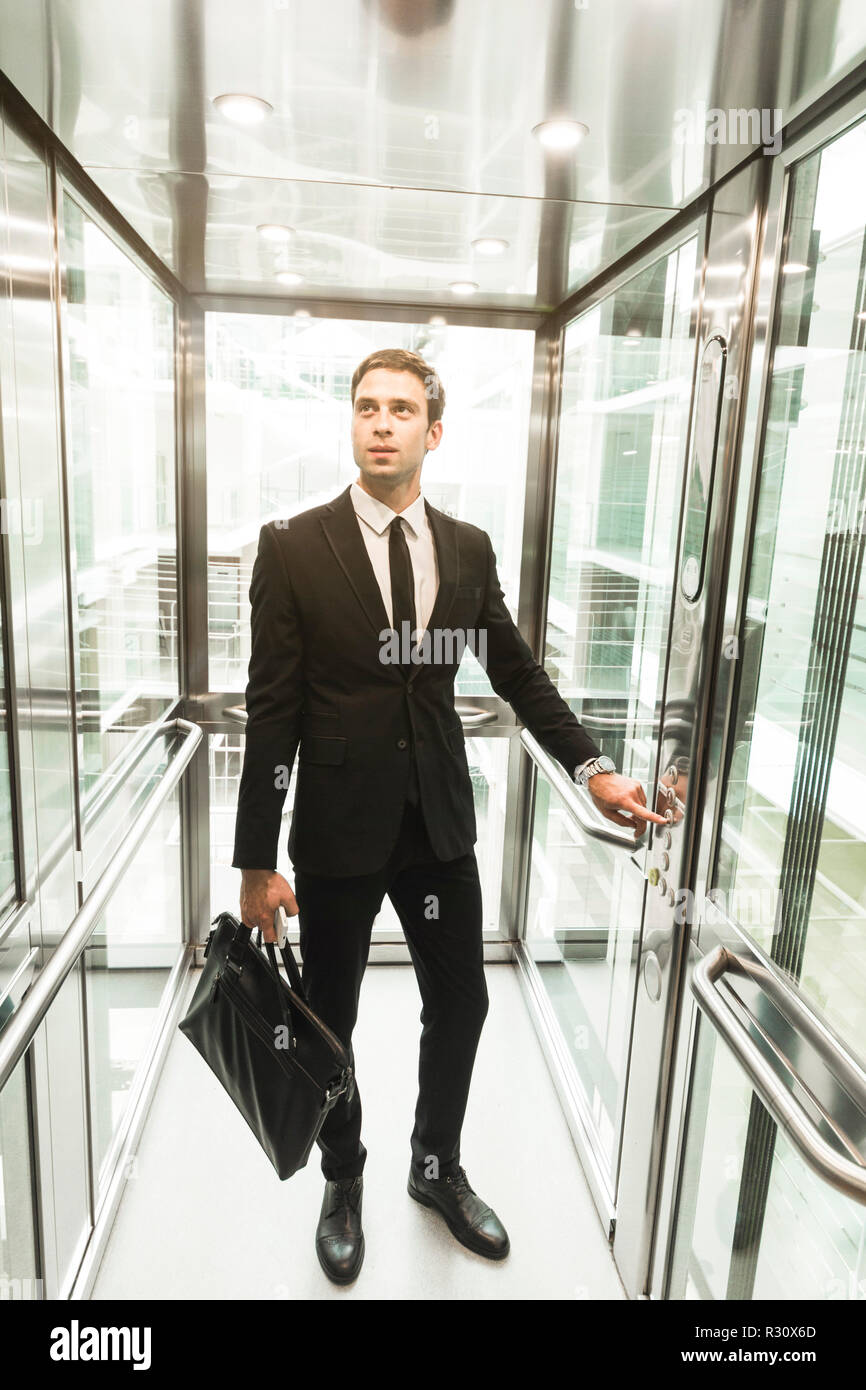 Elevator Man Looking Up High Resolution Stock Photography and Images ...