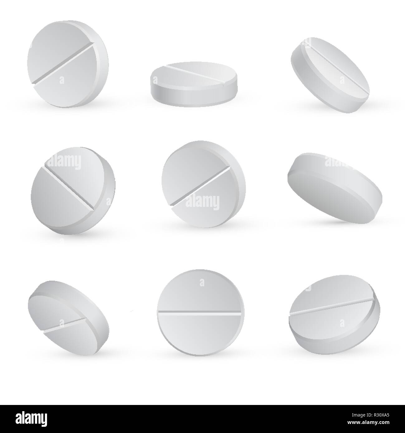 Caplet single dose Stock Vector Images - Alamy