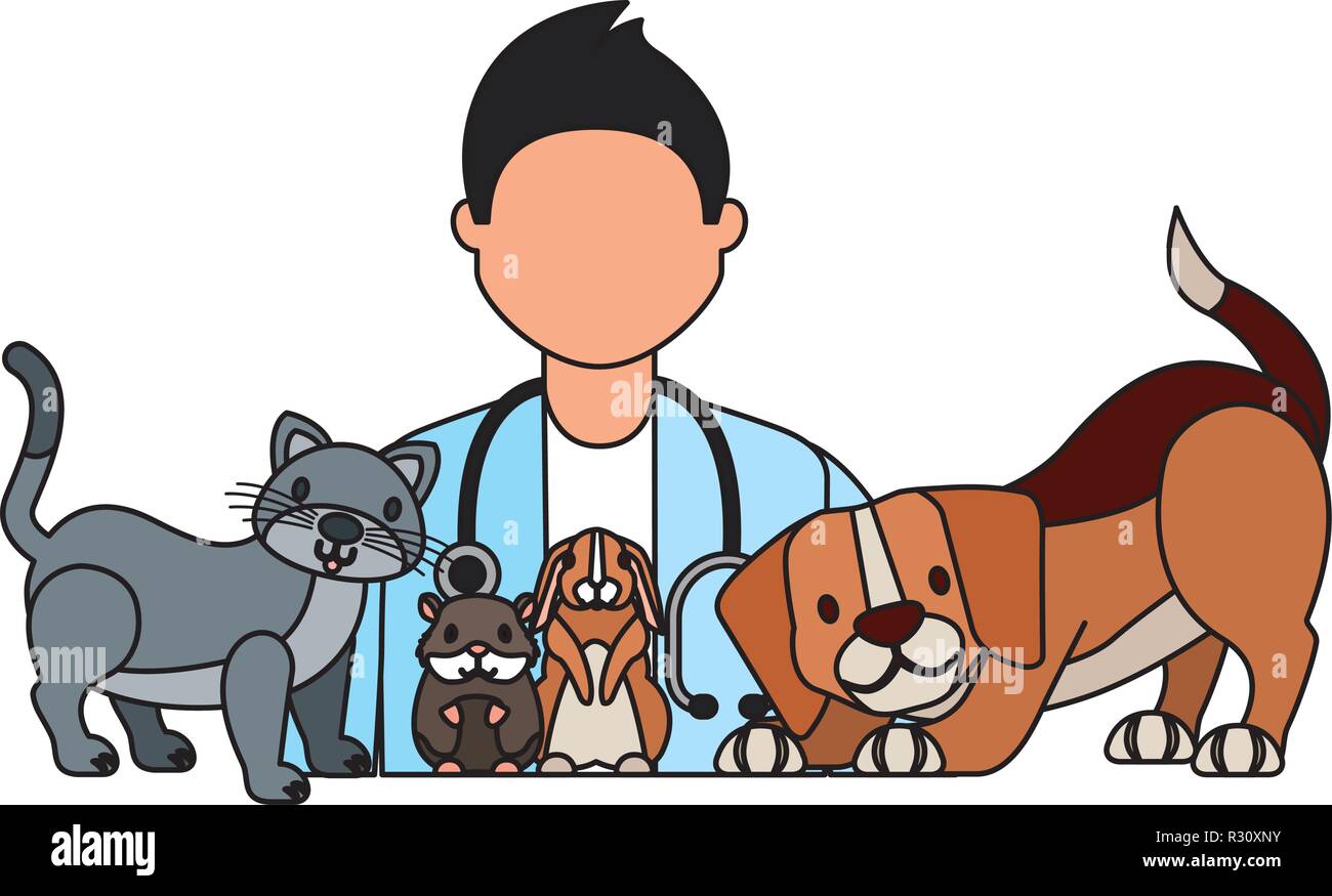 Sick rabbit Stock Vector Images - Alamy