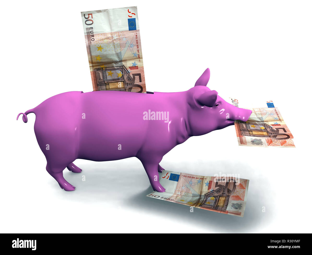 Pig model sheet hi-res stock photography and images - Alamy