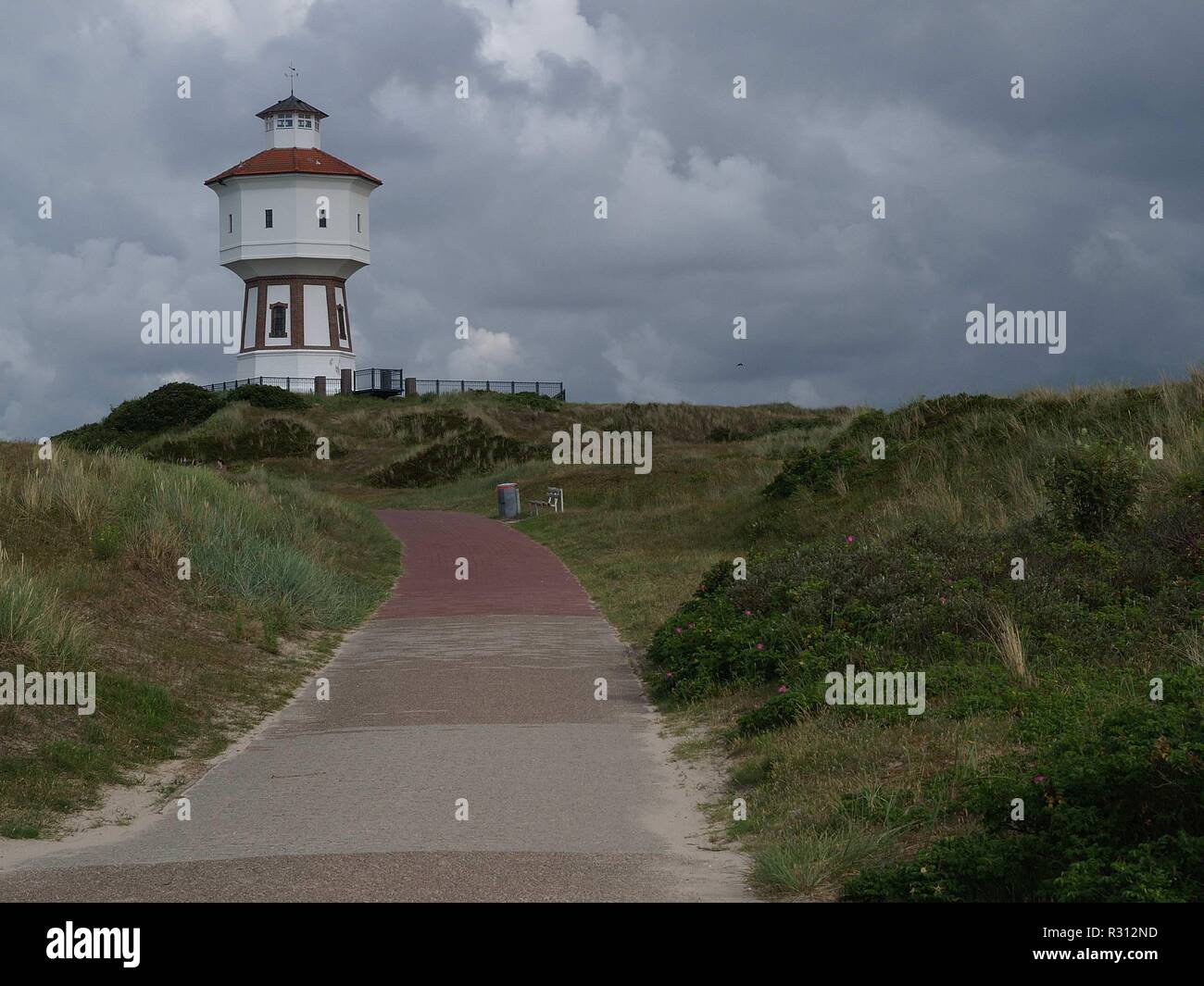 walk at waser tower Stock Photo - Alamy