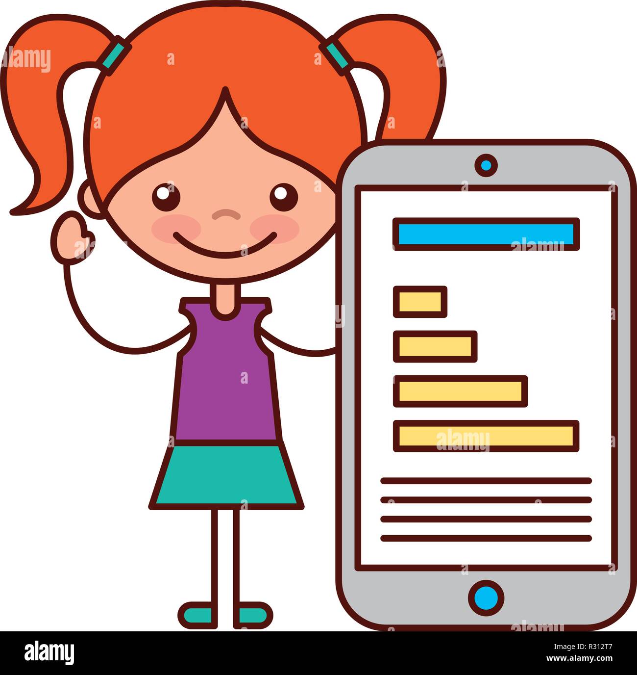 Baby growth chart Stock Vector Images - Alamy