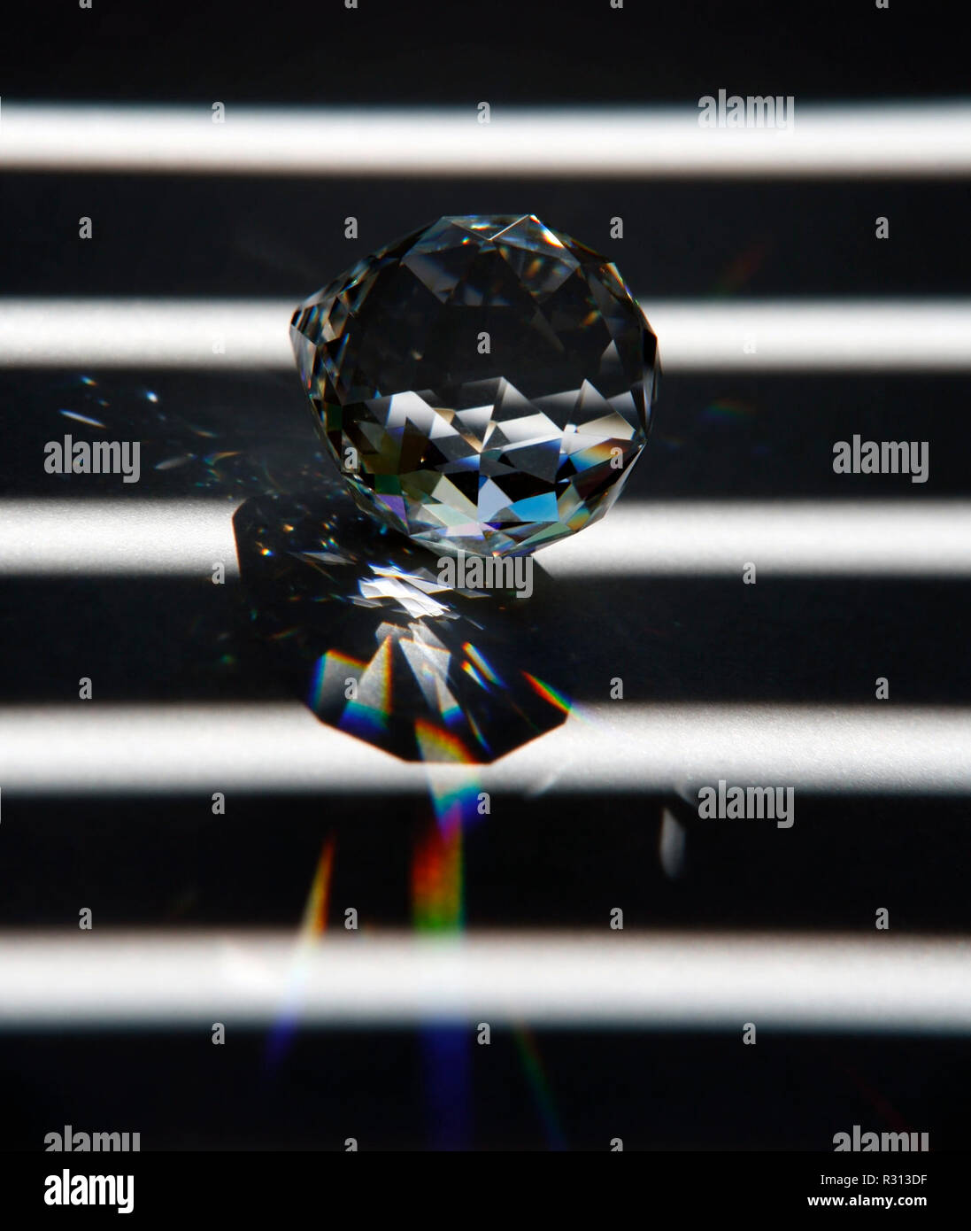 glass object and refraction Stock Photo - Alamy