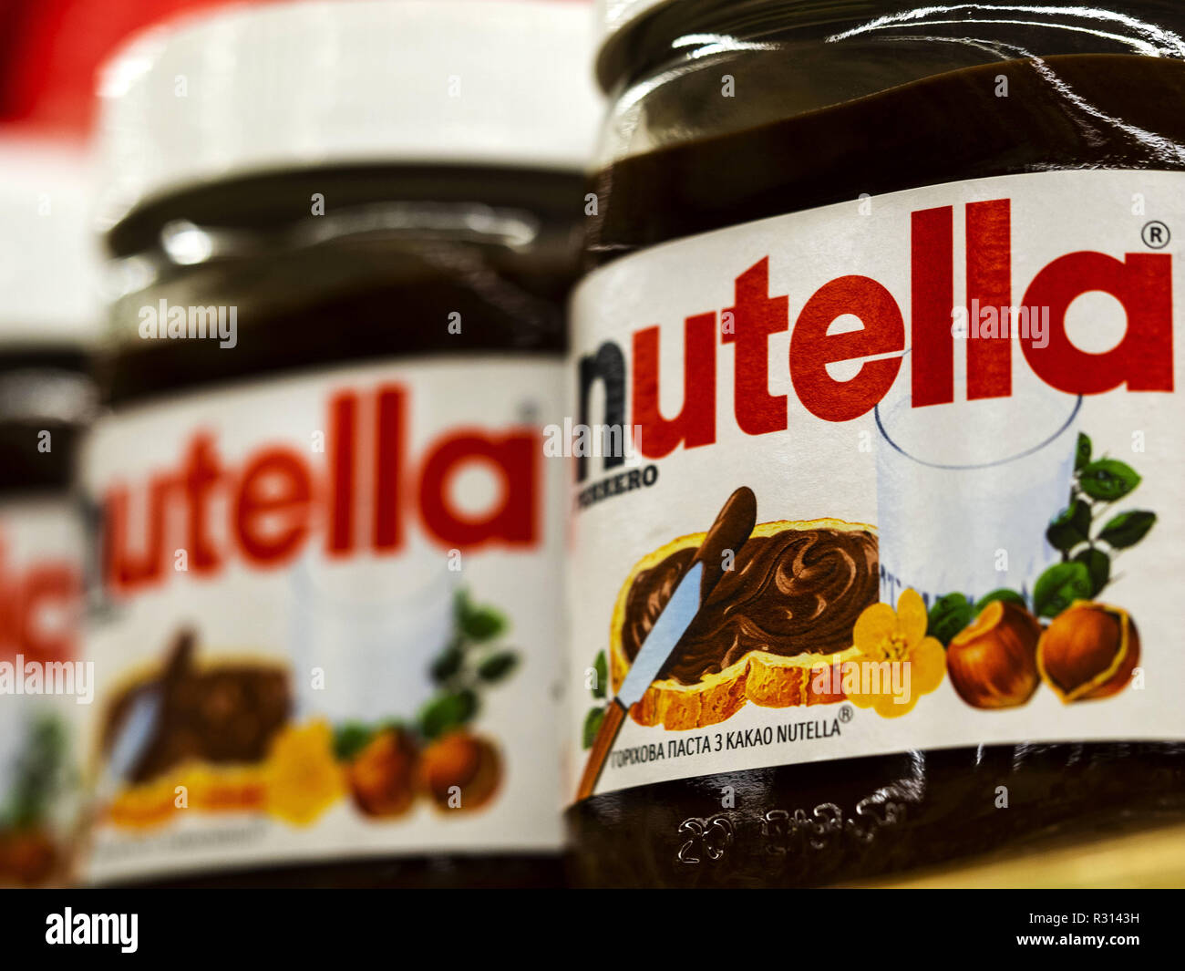 Nutella flavored hi-res stock photography and images - Alamy