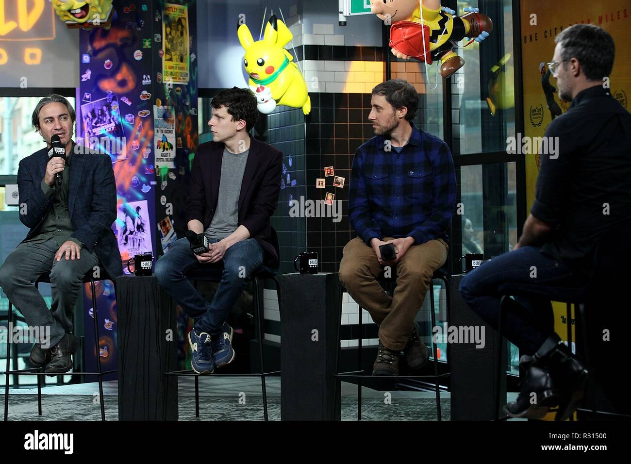 New York, NY, USA. 20th Nov, 2018. Jeremy Workman, Jesse Eisenberg ...