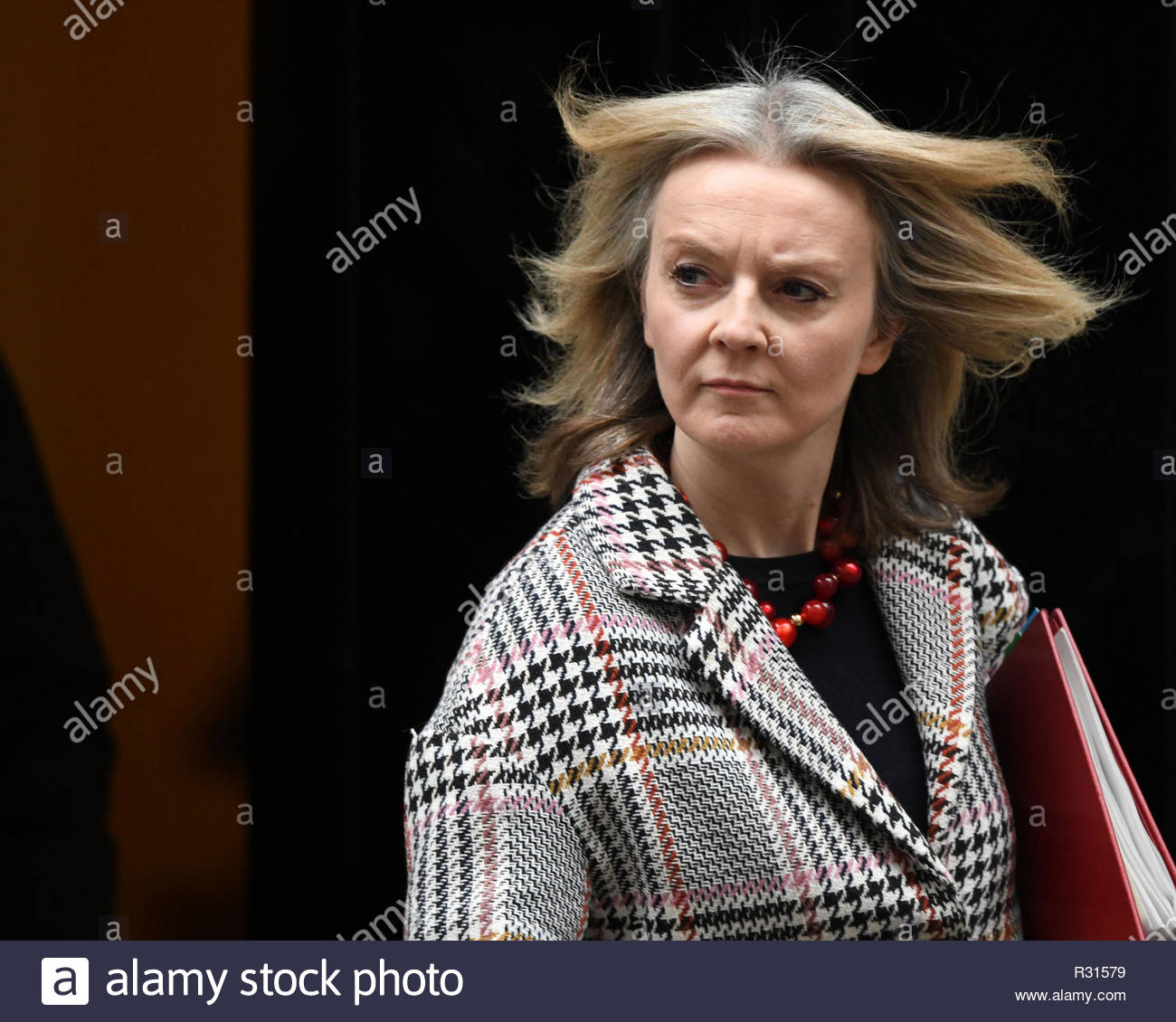 Elizabeth Truss Chief Secretary To The Treasury High Resolution Stock ...