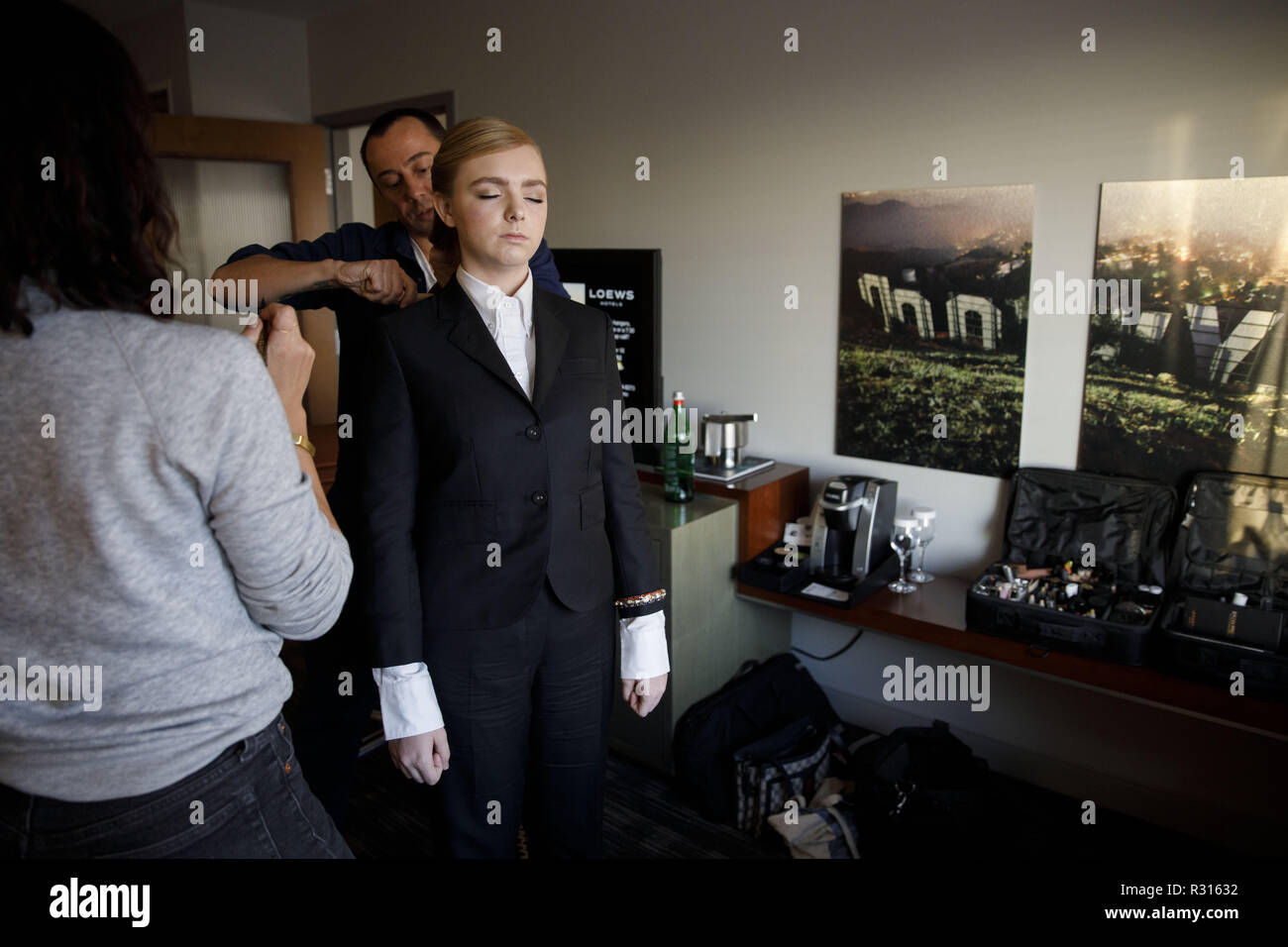 Hollywood, CA, USA. 18th Nov, 2018. Actress Elsie Fisher, 15, closes ...