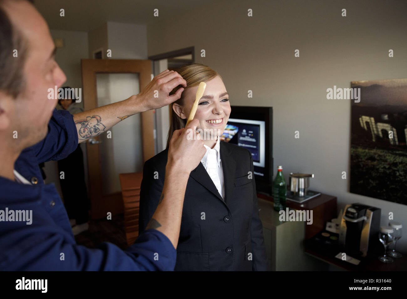 Hollywood, CA, USA. 18th Nov, 2018. Actress Elsie Fisher, 15, smiles ...