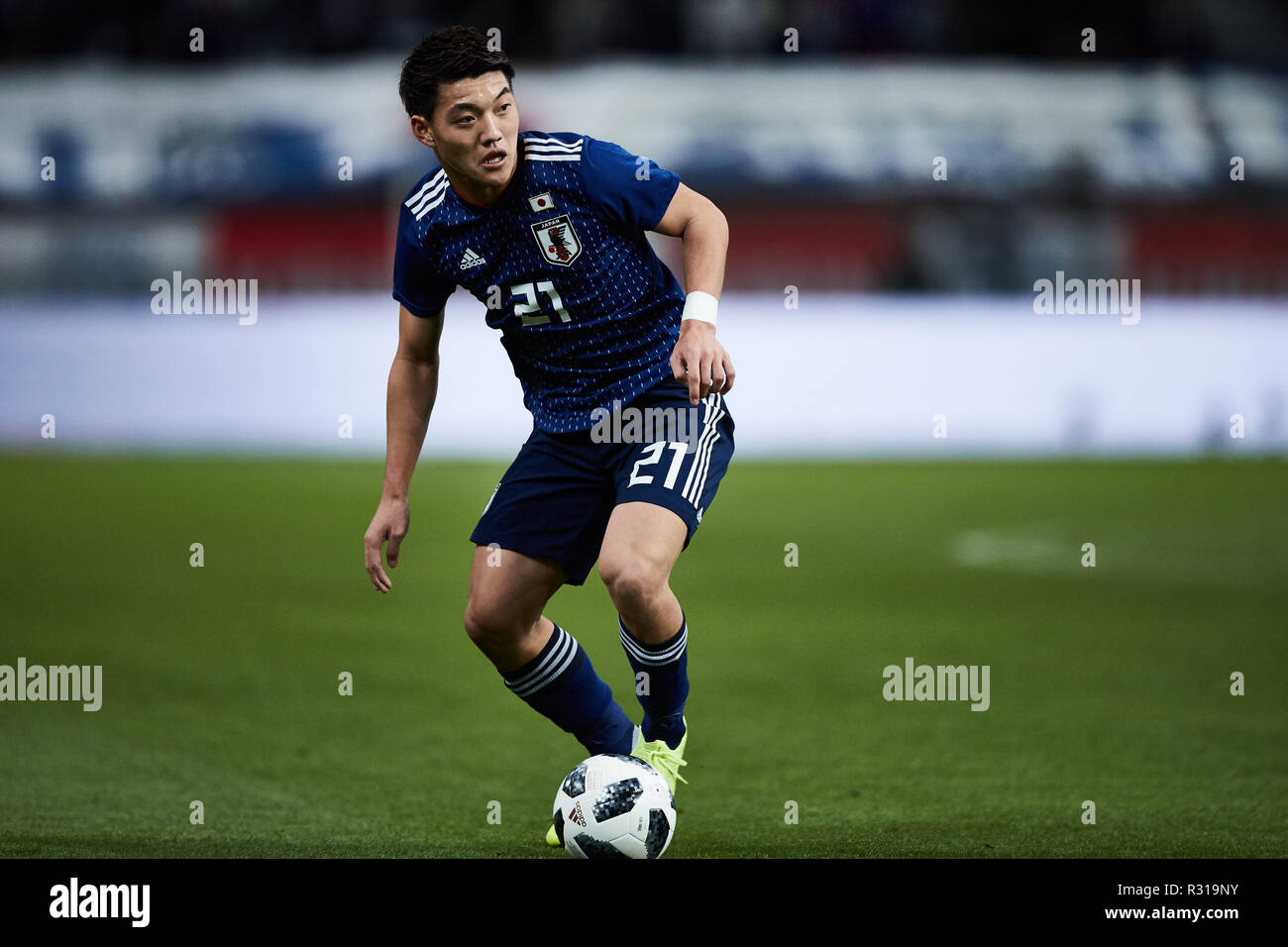 Aichi, Japan. 20th Nov, 2018. Ritsu Doan (JPN) Football/Soccer : KIRIN ...
