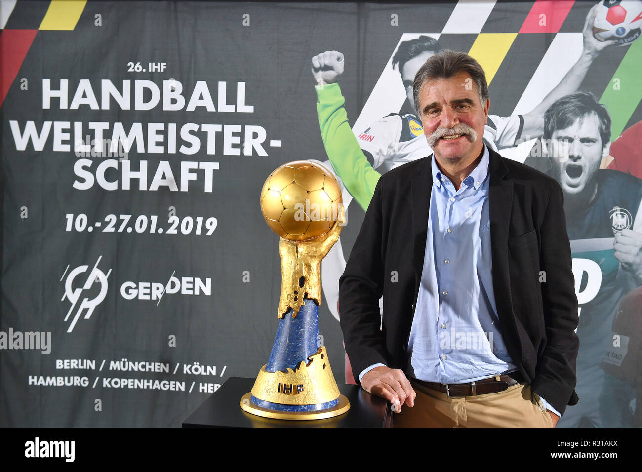 Munich, Deutschland. 21st Nov, 2018. Heiner Brand, World Champion as ...