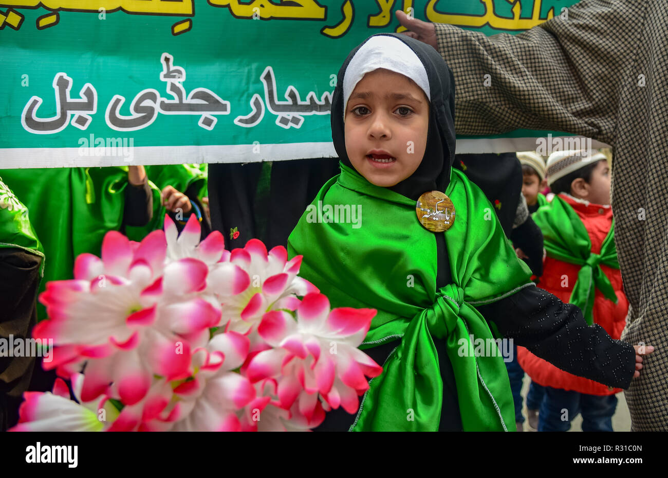 November 21, 2018 - Srinagar, Jammu & Kashmir, India - A Kashmiri Shia ...