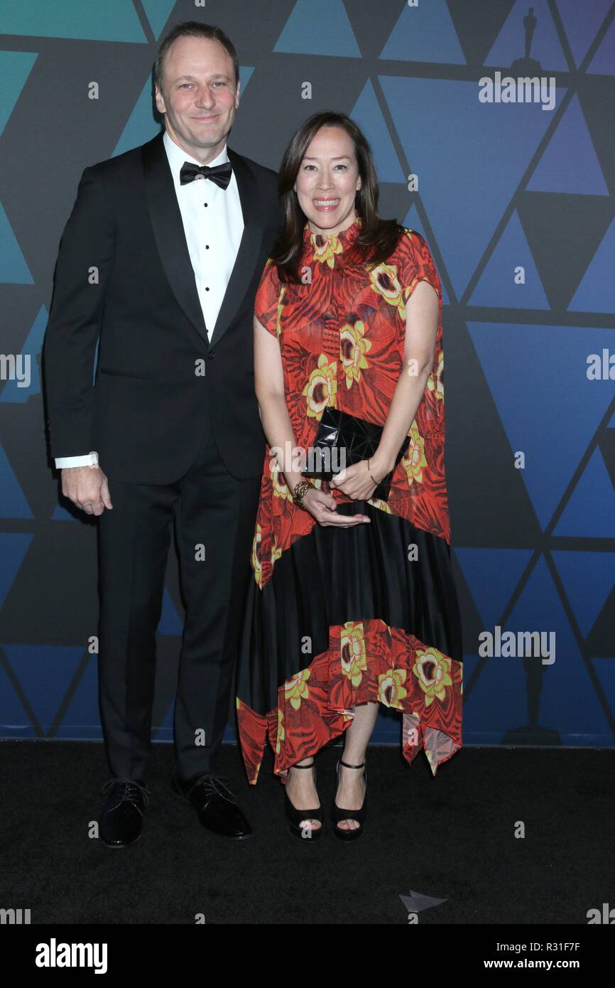 Los Angeles, CA, USA. 18th Nov, 2018. Phil Hay, Karyn Kusama at ...