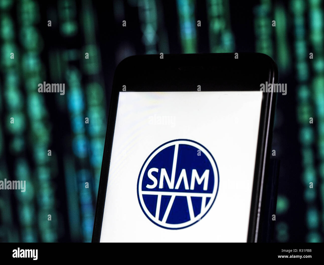 Snam logo hi-res stock photography and images - Alamy