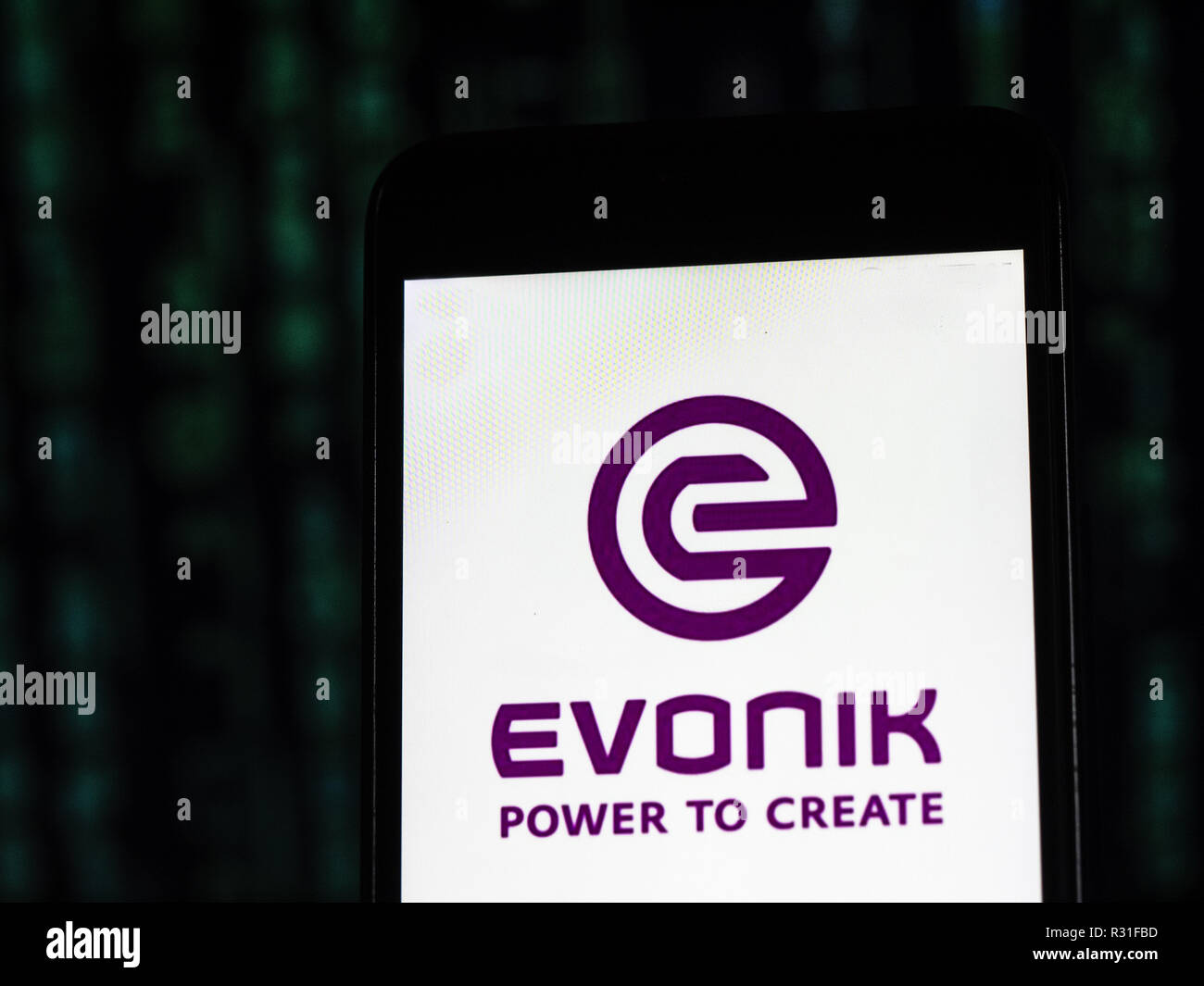 Evonik logo hi-res stock photography and images - Alamy