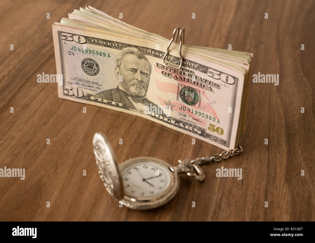 Pocket watch clock work isolated hi-res stock photography and images ...