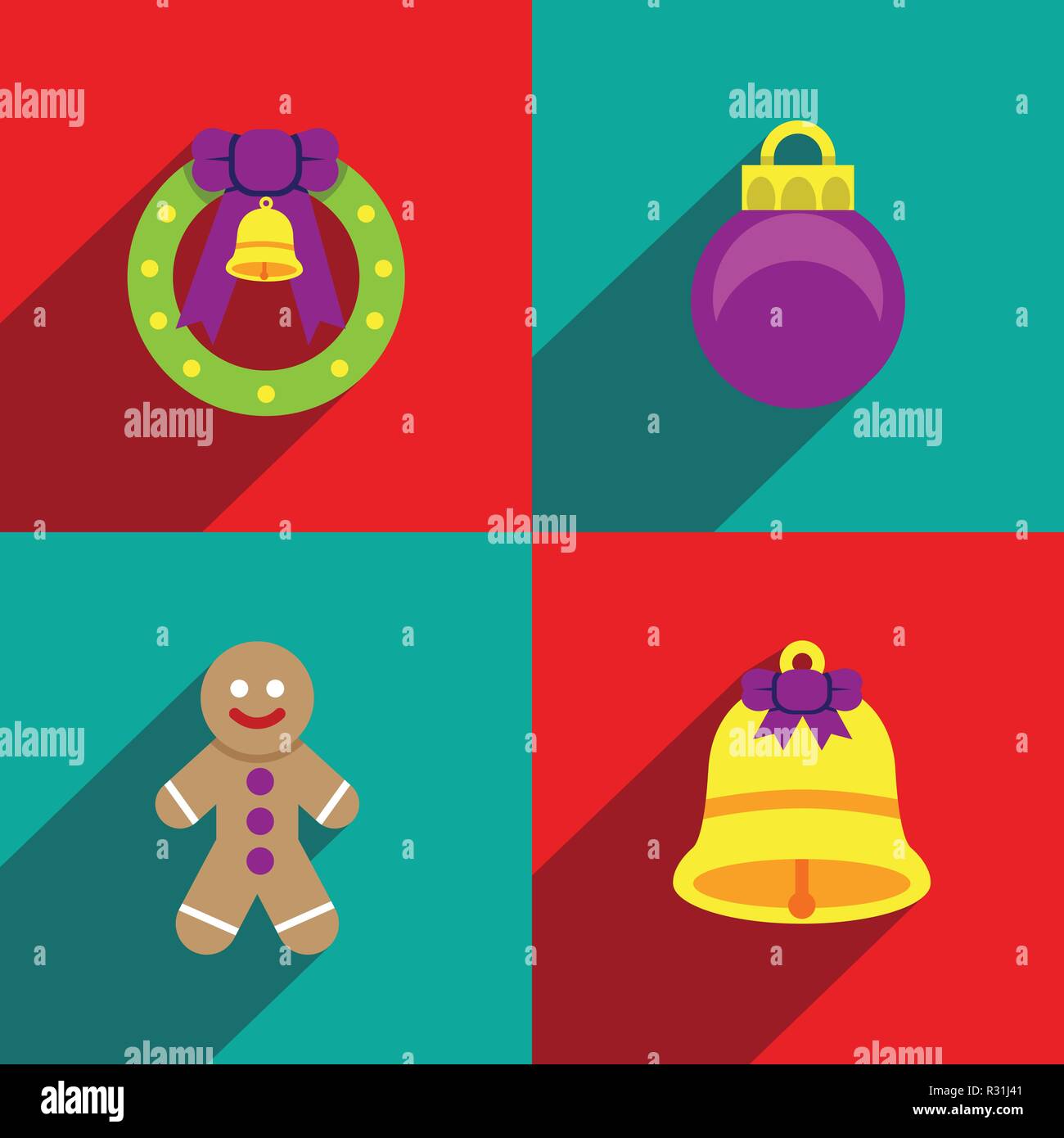 Christmas cookie Stock Vector Images - Alamy