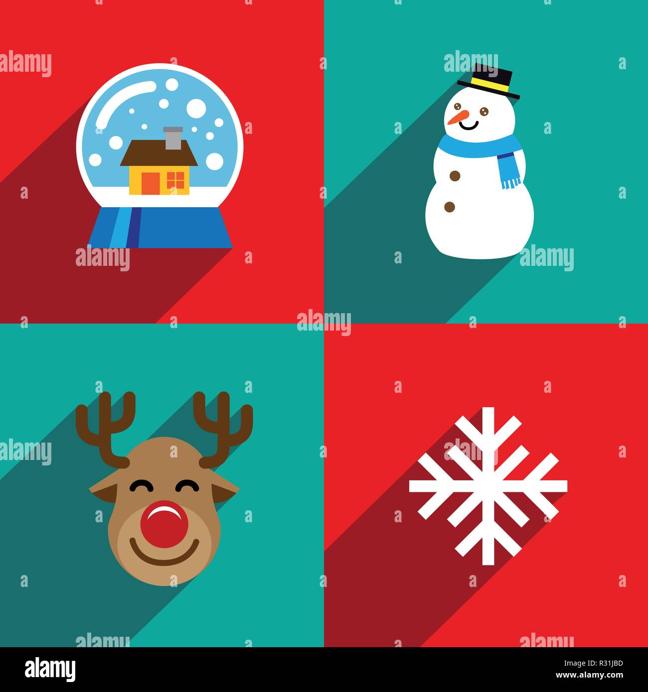 Christmas souvenir Stock Vector Images - Alamy