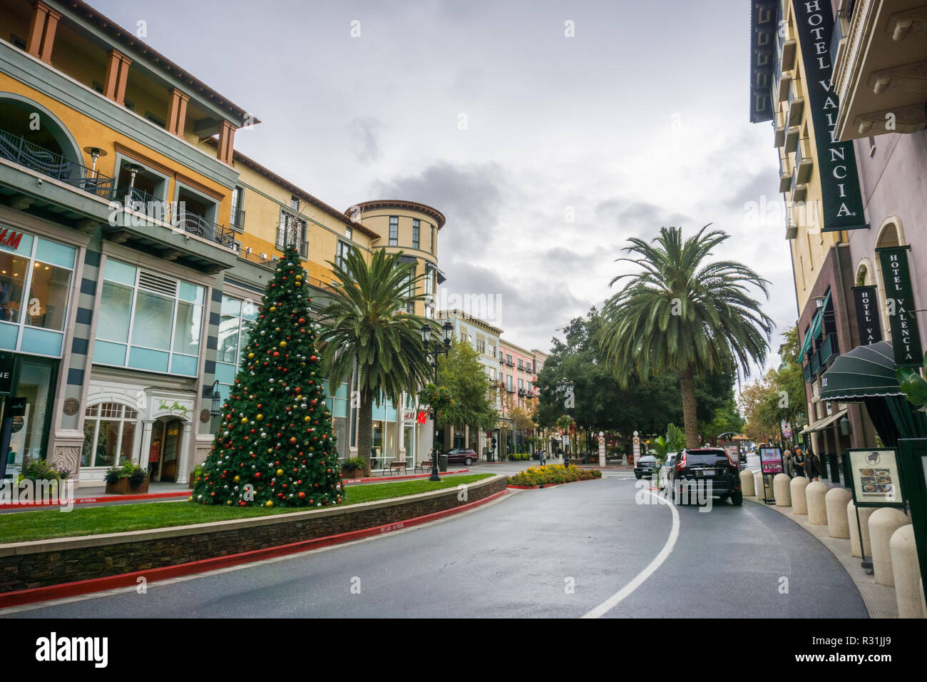 San jose california santana row hi-res stock photography and images - Alamy