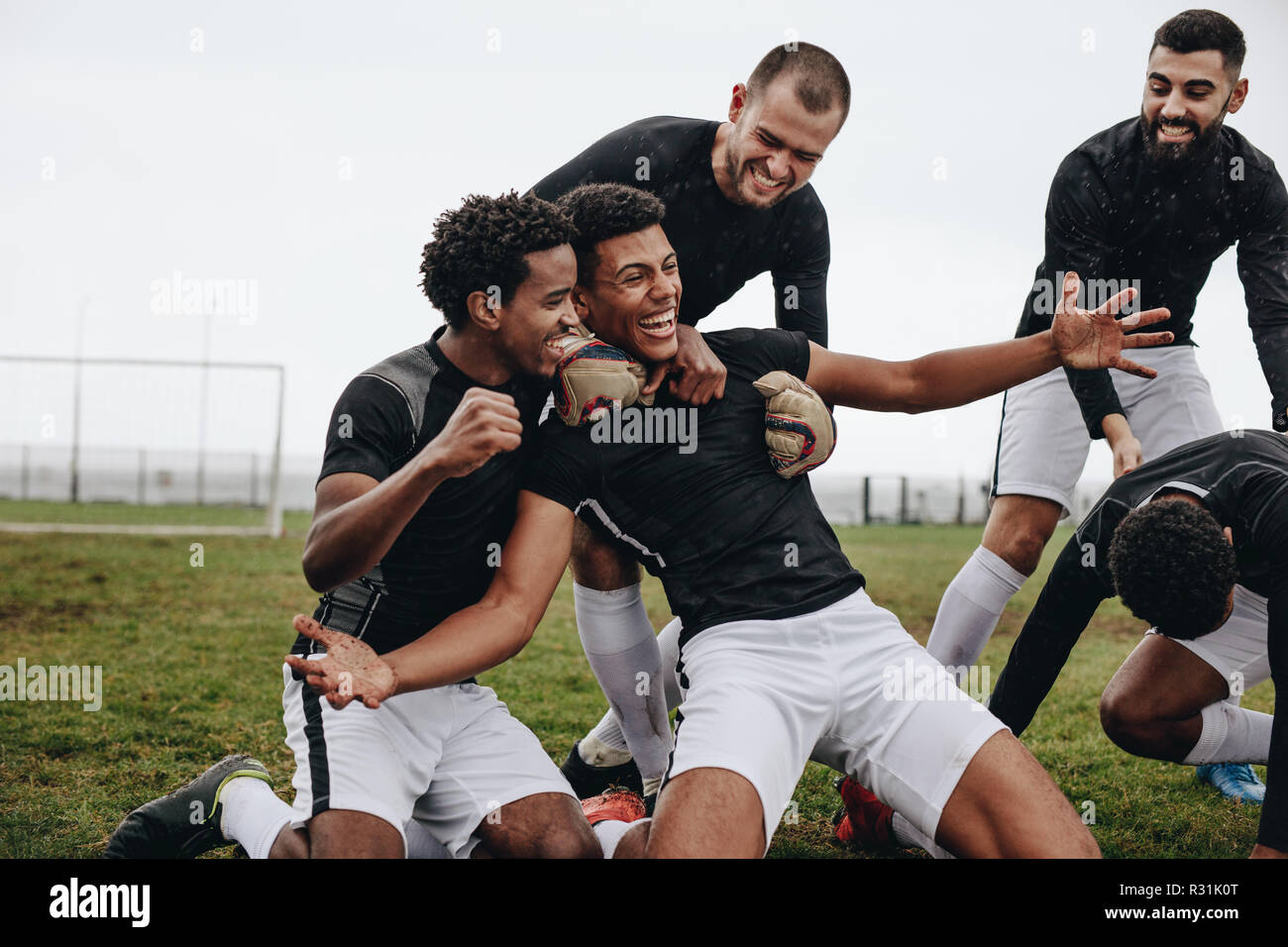 Football success hi-res stock photography and images - Alamy