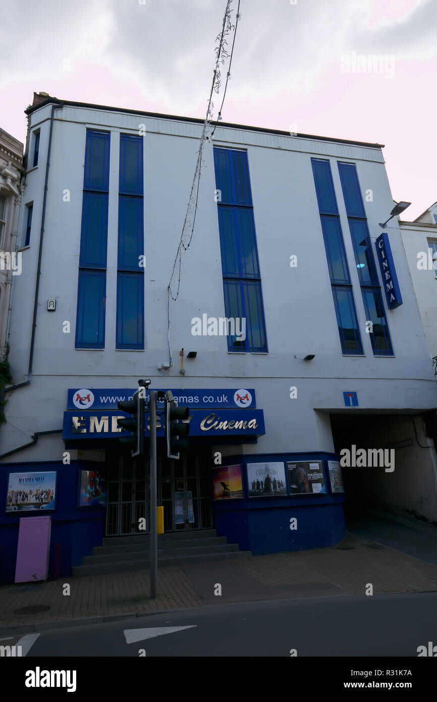 Cinema in Ilfracombe Devon, UK Stock Photo - Alamy