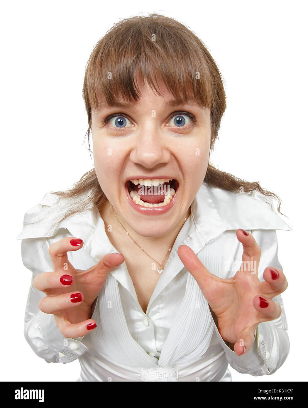 Menacing eyes female hi-res stock photography and images - Alamy