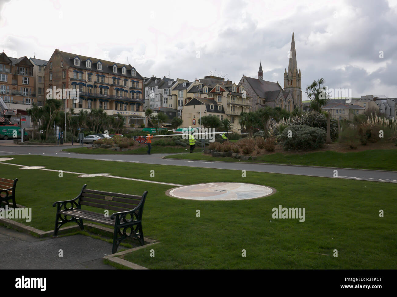 Overview of Ilfracombe Devon, UK Stock Photo - Alamy