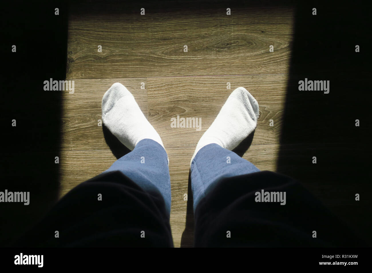 Man Pants And Socks High Resolution Stock Photography and Images - Alamy