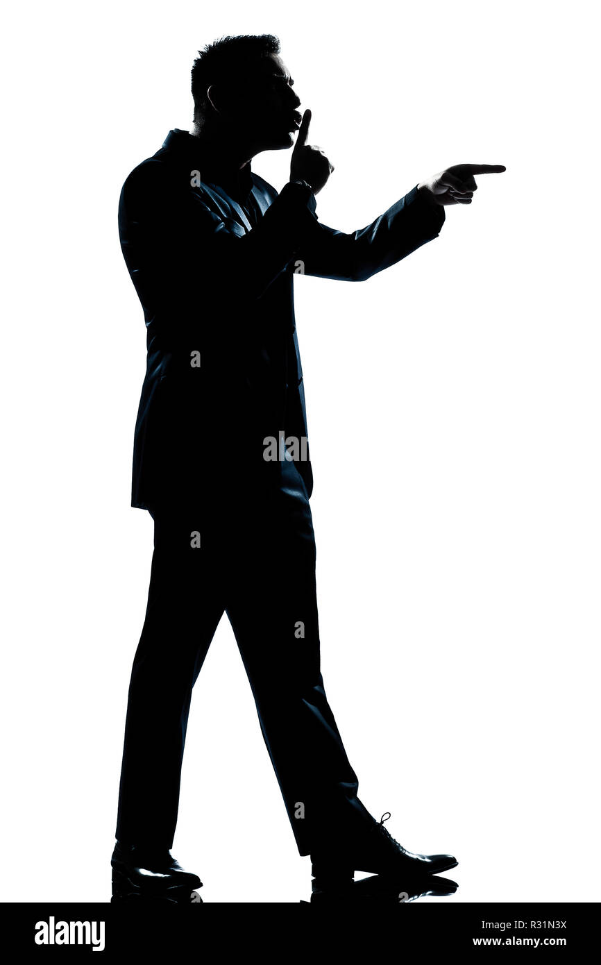 Silent profile Cut Out Stock Images & Pictures - Alamy