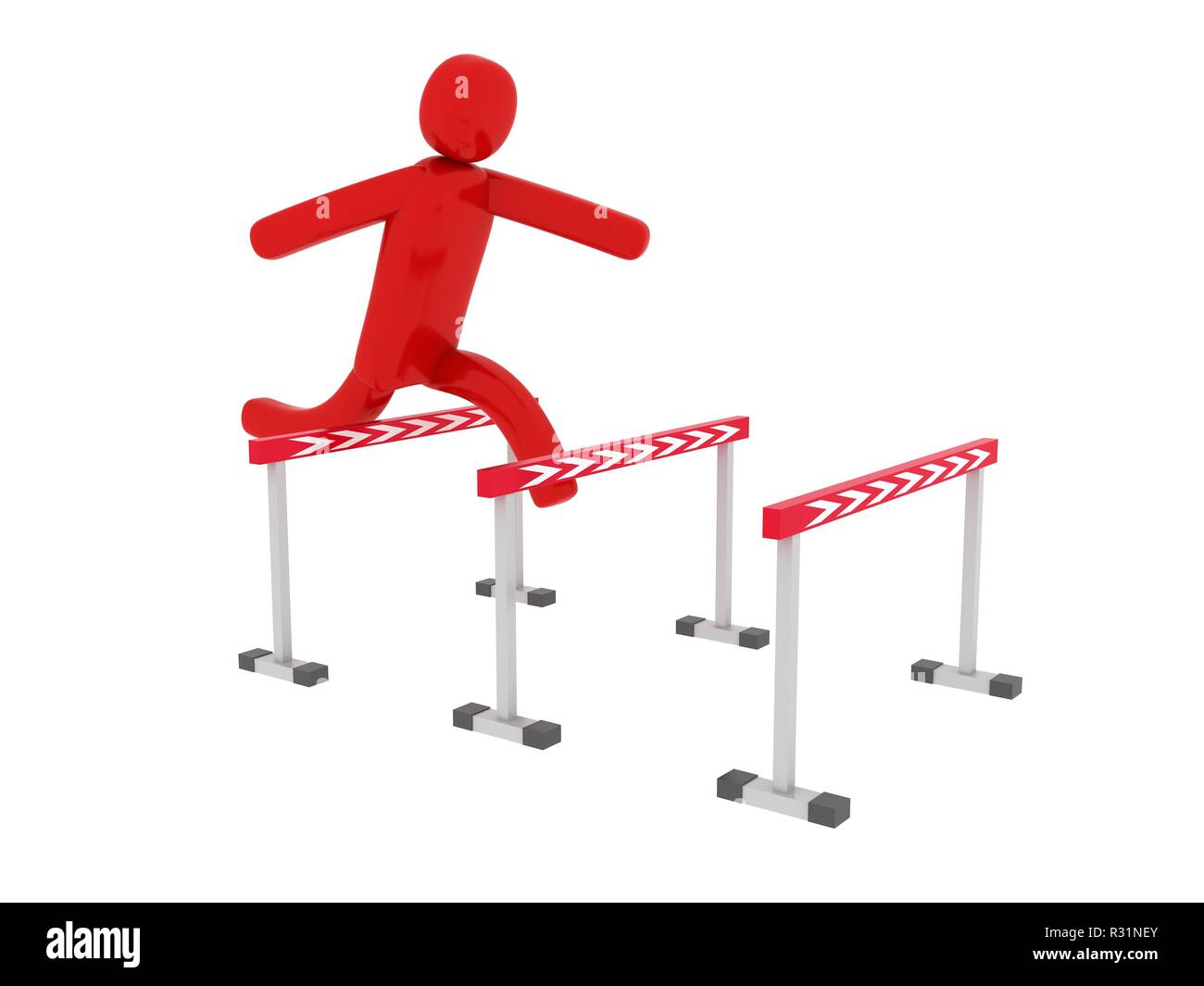 Human barrier Cut Out Stock Images & Pictures - Alamy