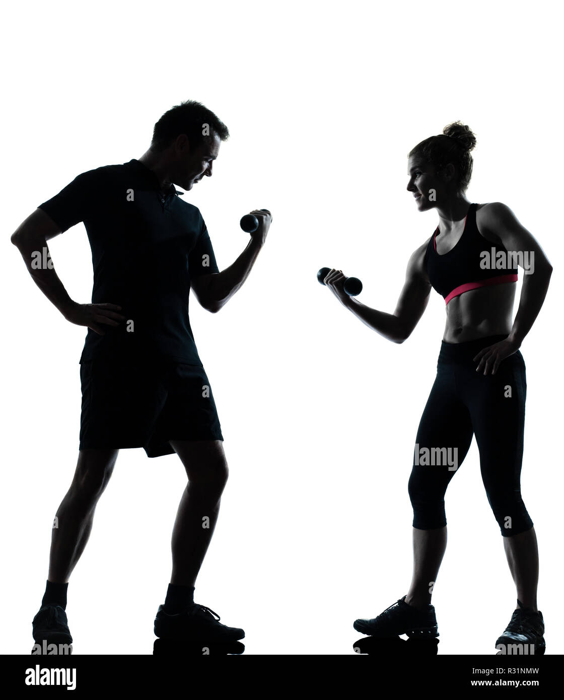 Couples fighting full body hi-res stock photography and images - Alamy