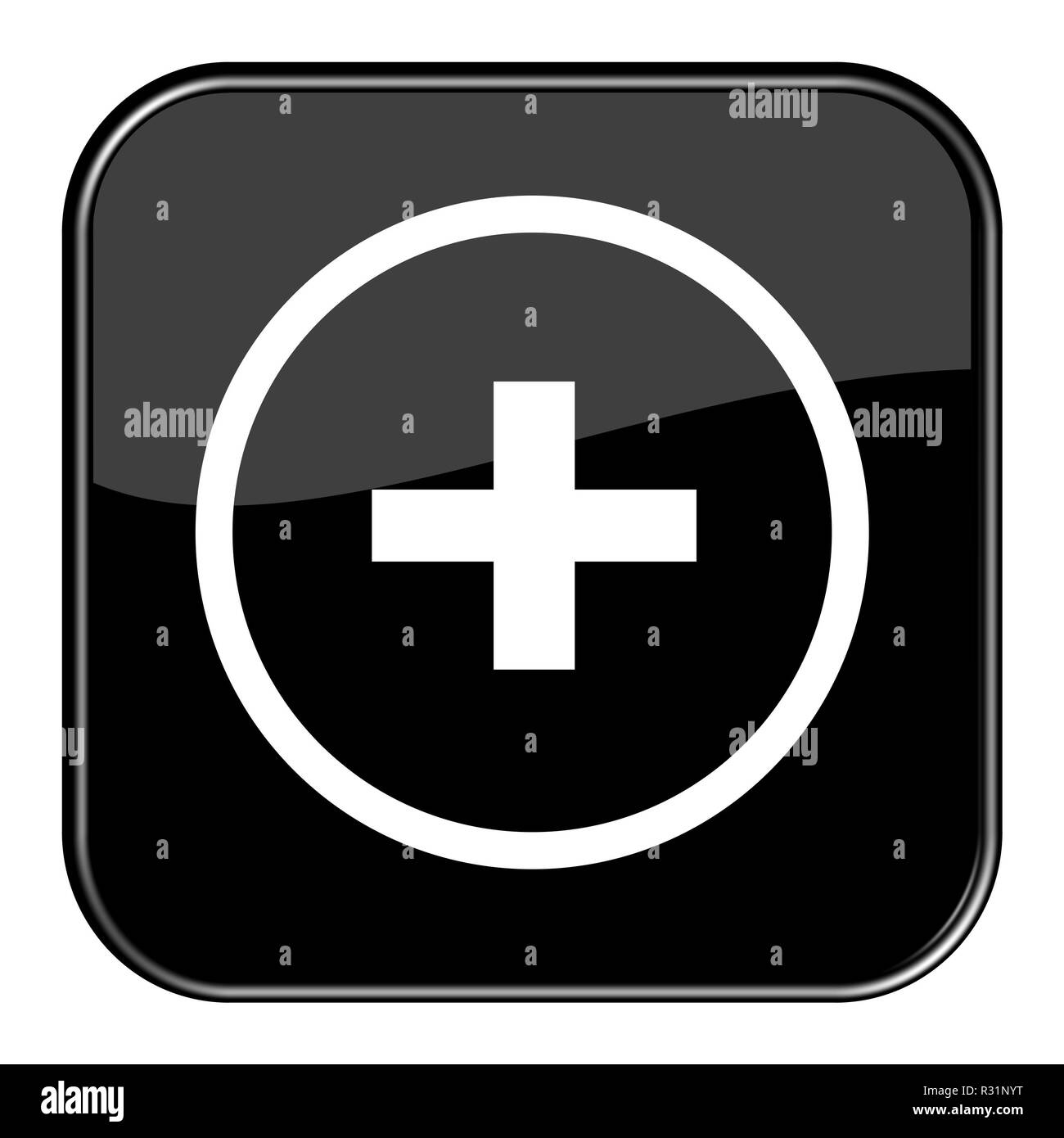 Black plus hi-res stock photography and images - Alamy