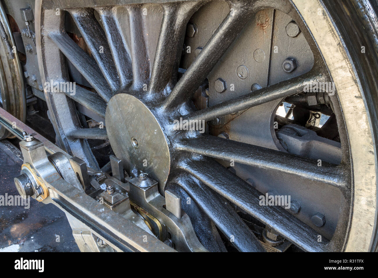 Historic steam engine locomotive cabin hi-res stock photography and ...