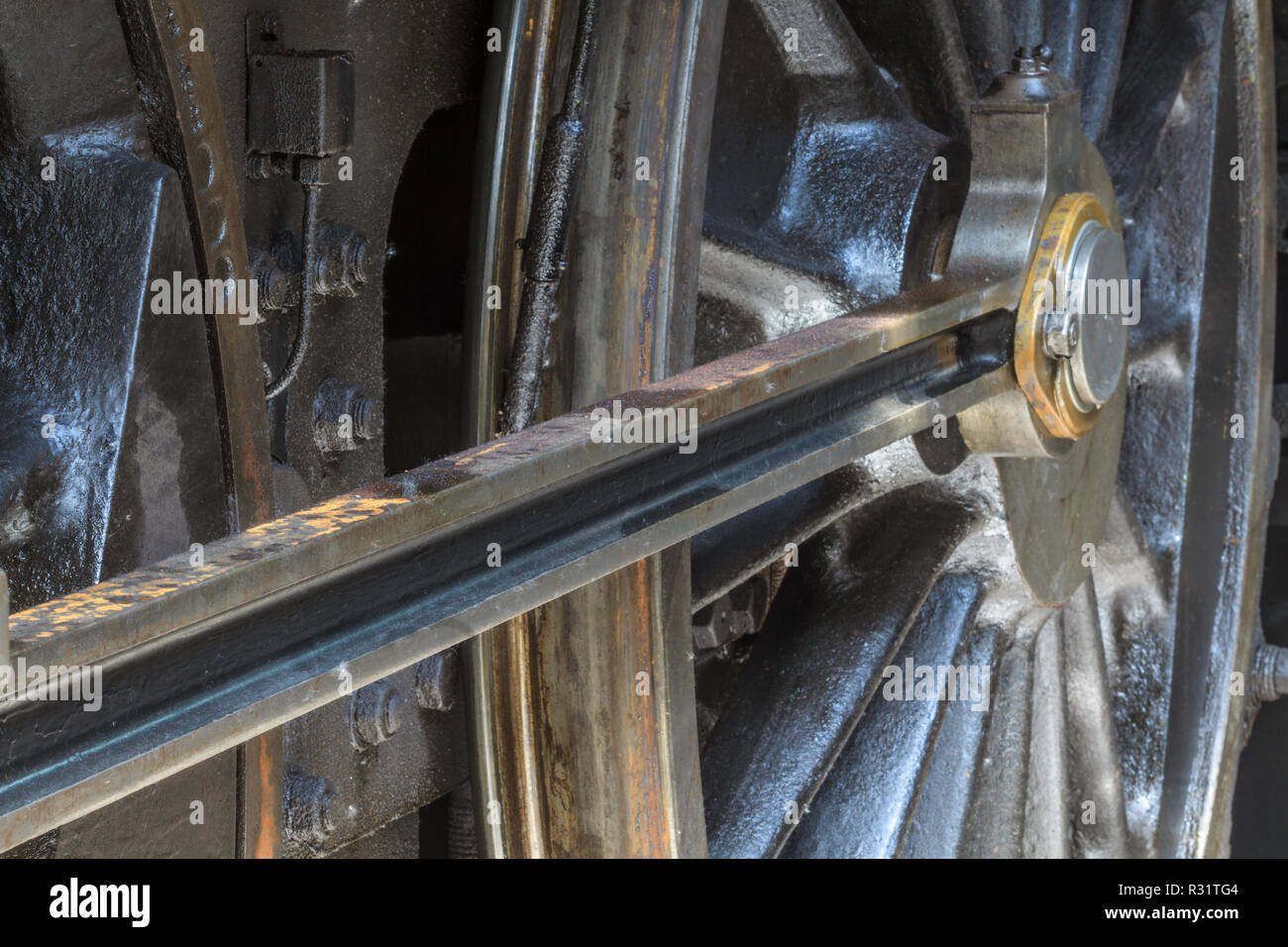 Hydraulics train wheels hi-res stock photography and images - Alamy
