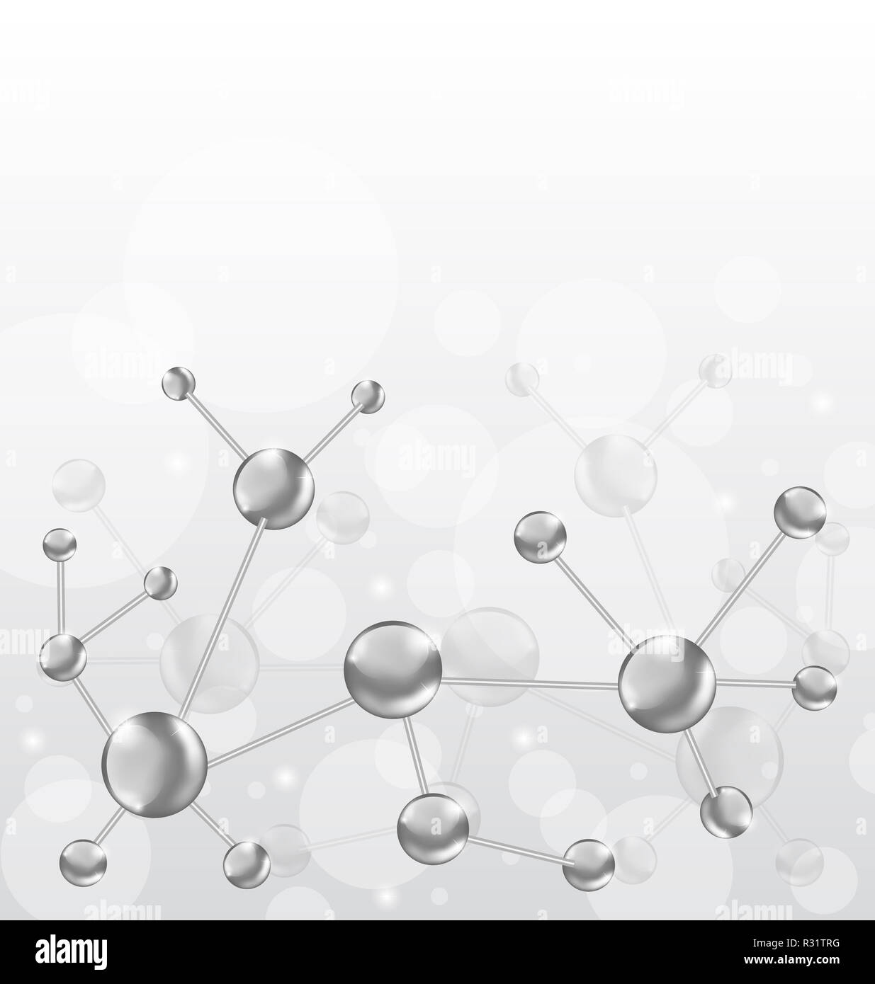 Chemical chain vector illustration hi-res stock photography and images ...