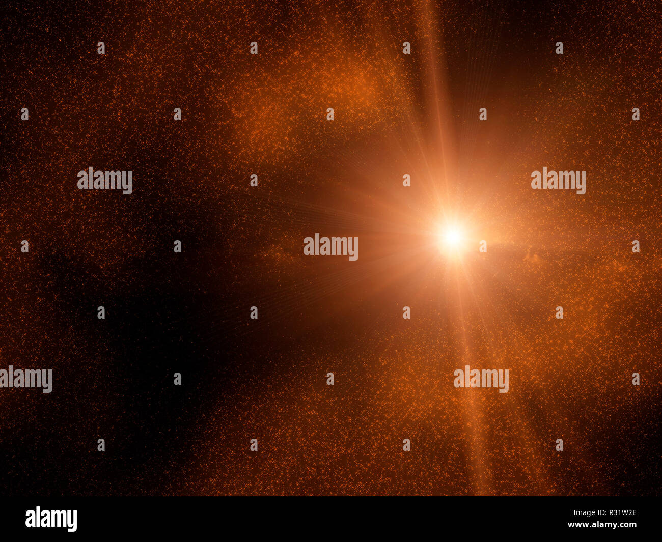 sun - nebula Stock Photo - Alamy