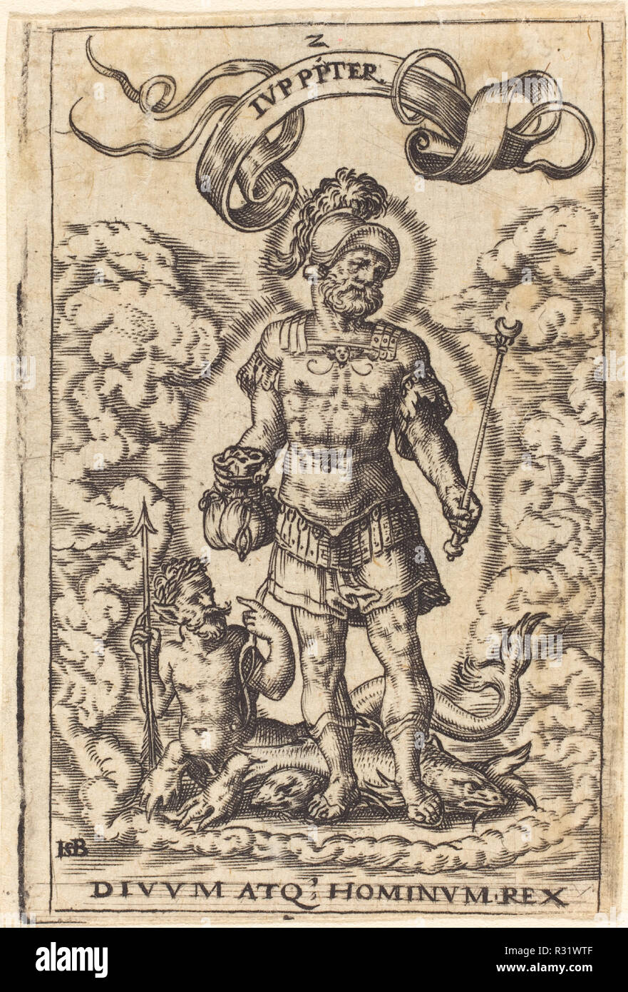 Jupiter. Medium: engraving. Museum: National Gallery of Art, Washington ...