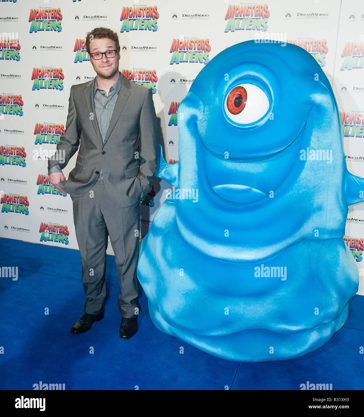 The 'Monsters Vs Aliens' movie premiere at the Greater Union George ...