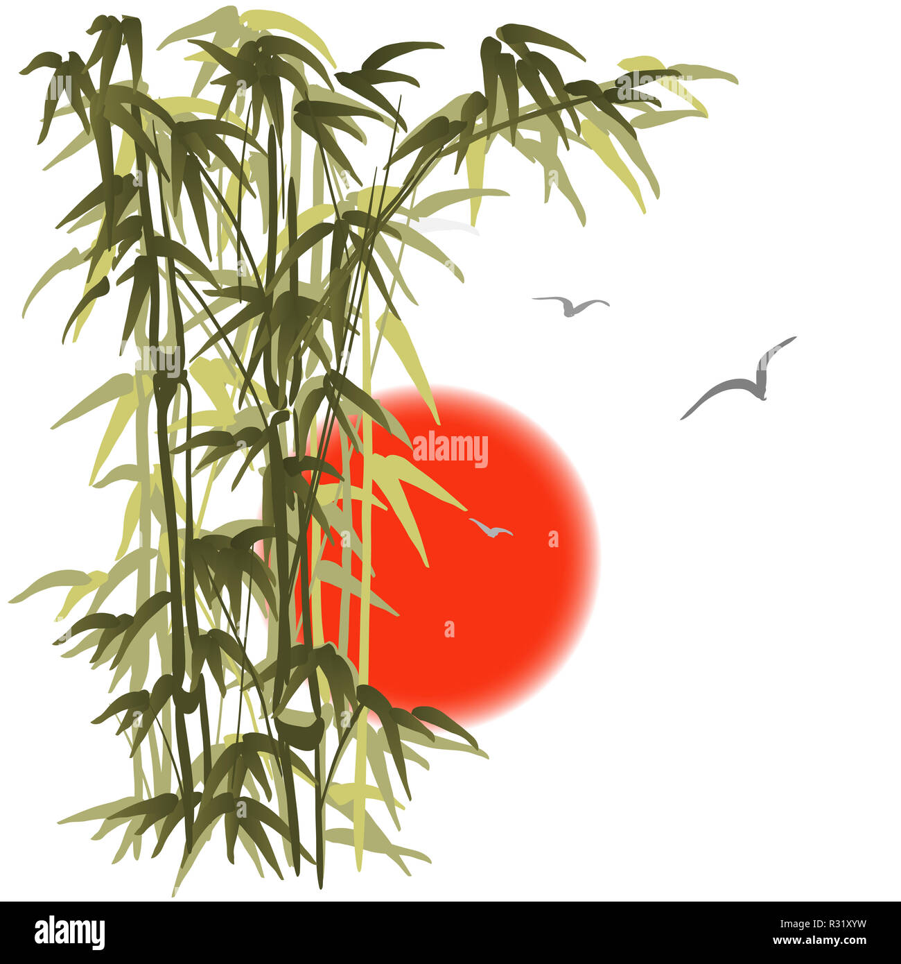 Japanese butterfly illustrations hi-res stock photography and images ...