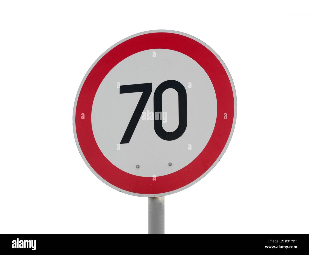 70 kilometer road sign traffic hi-res stock photography and images - Alamy