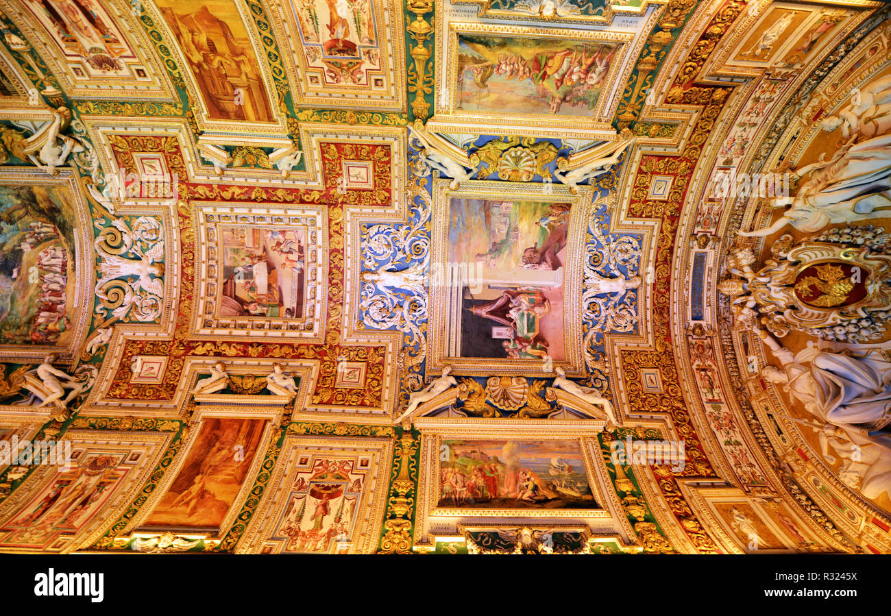 Gallery of the geographical maps vatican hi-res stock photography and ...