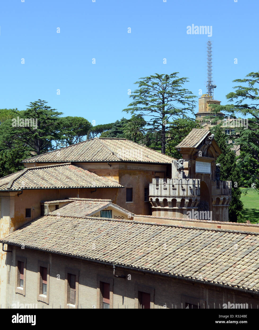 Buildings of the Vatican Stock Photo - Alamy