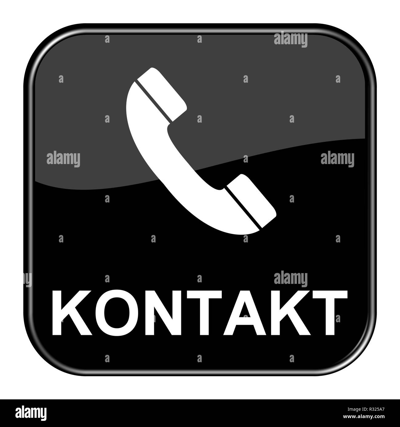 Contact website button Black and White Stock Photos & Images - Alamy