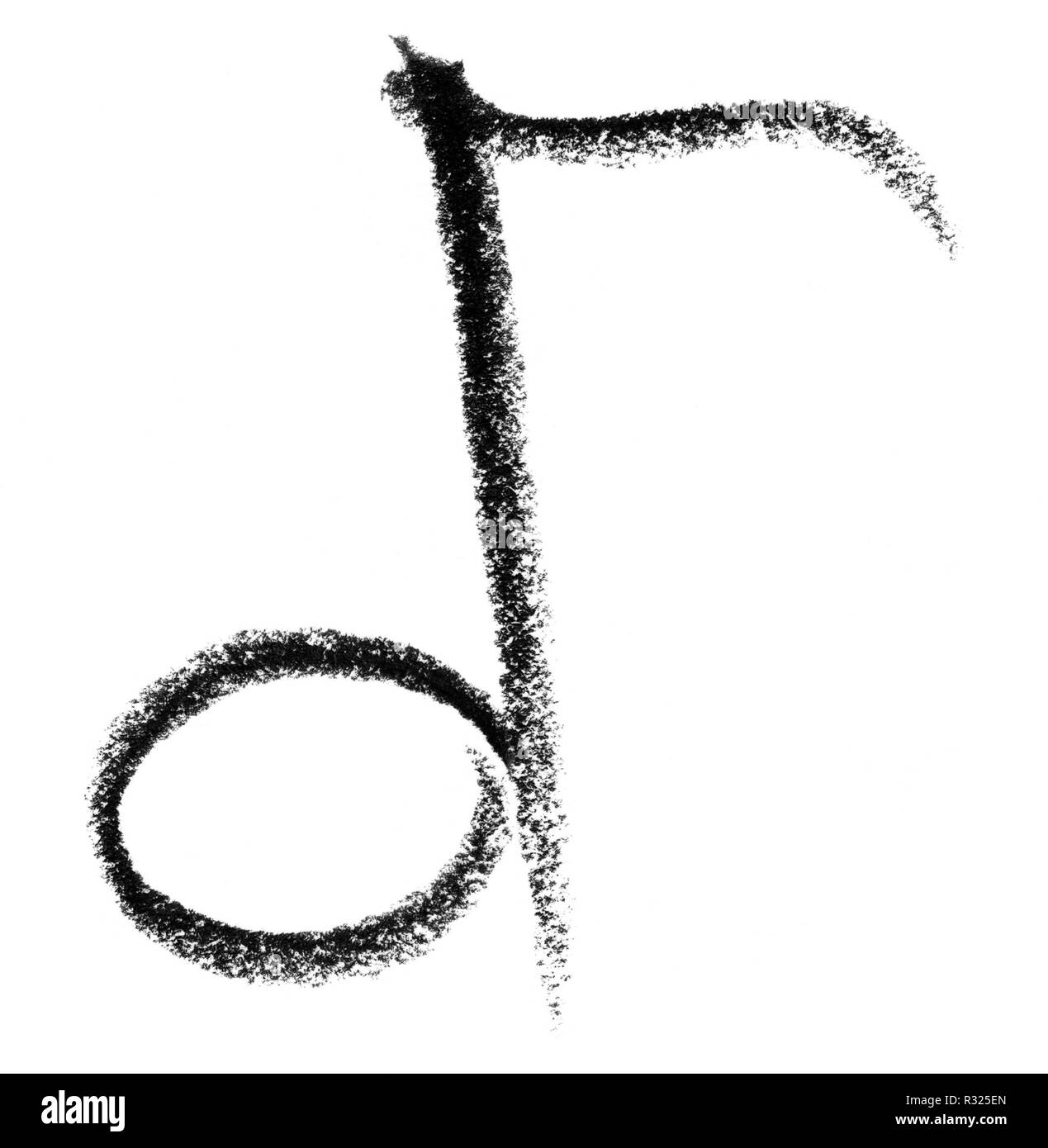 Sketch music note Black and White Stock Photos & Images - Alamy