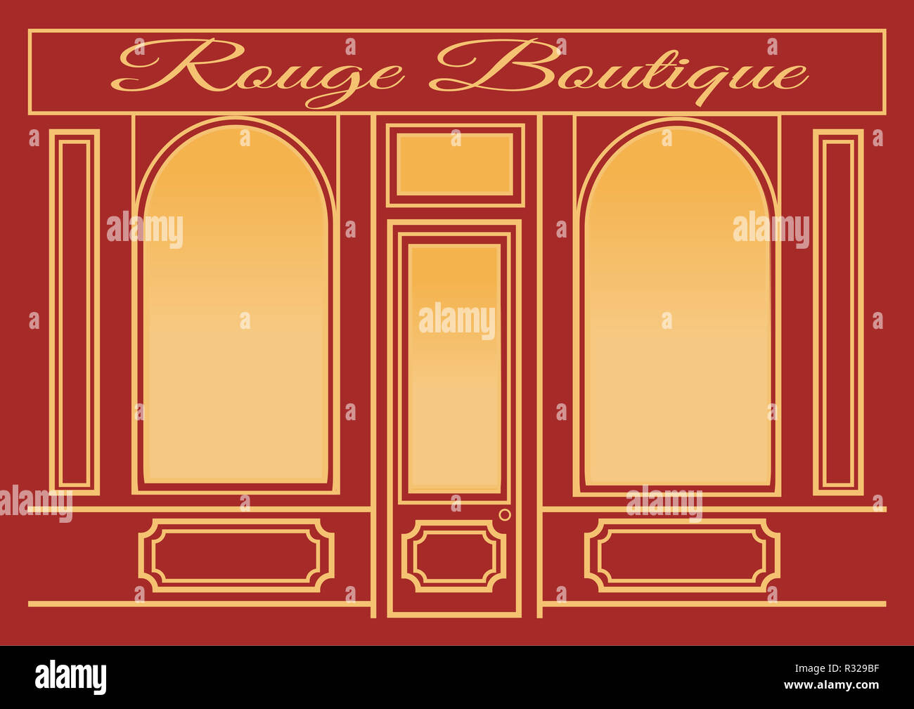 Attractive decorative window display hi-res stock photography and ...